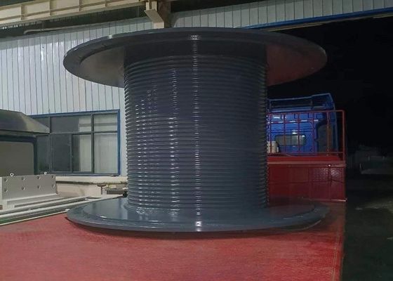 Steel Or Nylon Grooved Wire Rope Drum Cylinders For Winding Wire Rope ...
