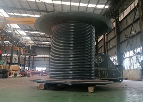 Lebus Grooved Cable Drum 1-50 Ton Load Capacity Tower Crane Parts