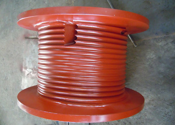 Rope Capacity of 1-30 Tons Grooved Winch Drum with Lebus or Spiral Rope ...