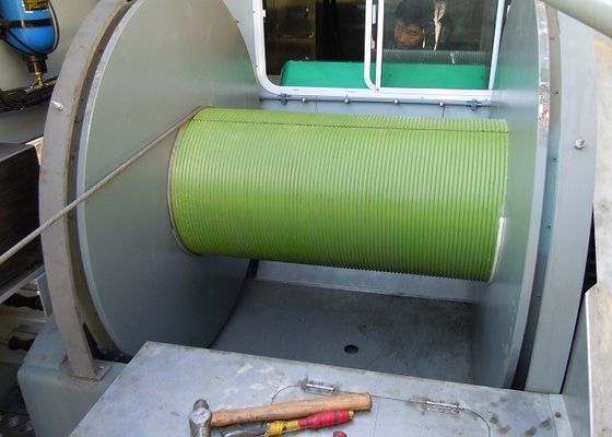 Multi Layer Lebus Groove Sleeve For Winding And Spooling Wire Rope Device
