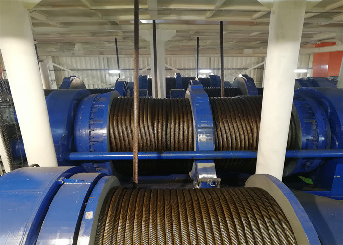 1000m Rope Capacity Large Power Electric Marine Winch With Lebus Drum ...