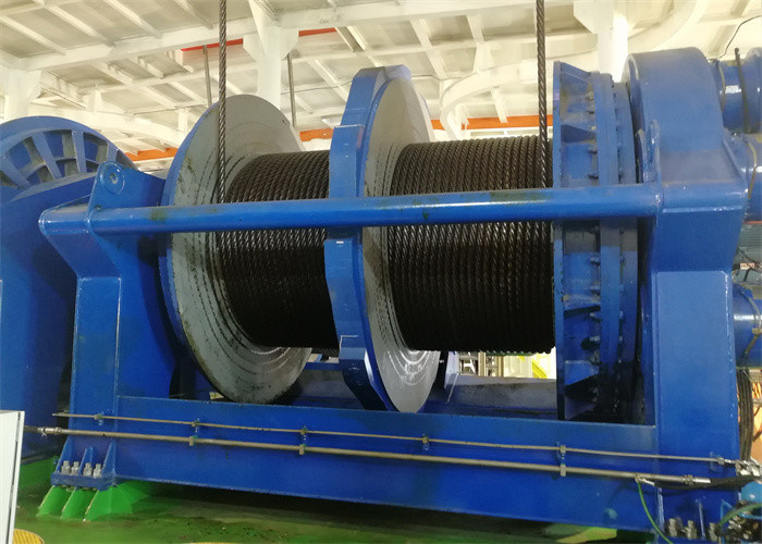 2200T Heavy Duty Electric Lifting Winch For Wind Power Generation ...