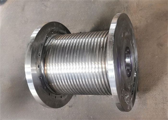 Lebus Or Spiral Grooved Winch Drum For Storing And Lifting Steel Wire Ropes