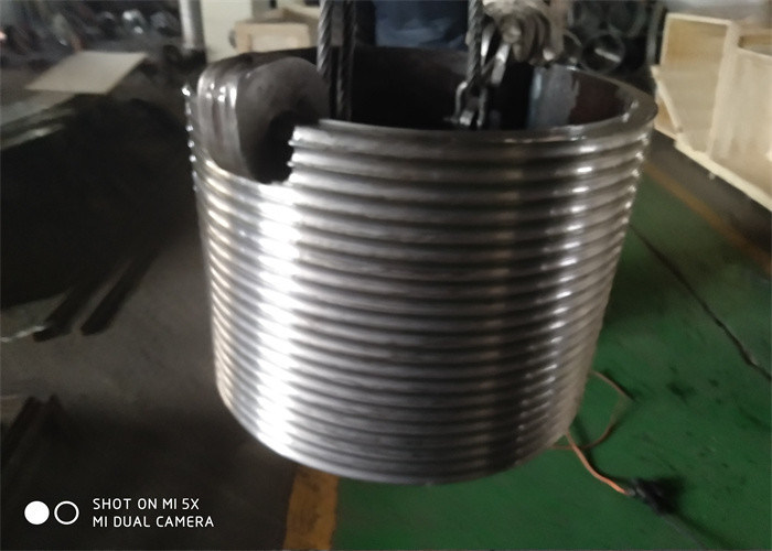 Hot Dip Galvanized Steel Lebus Grooved Sleeves Prevent Damage Winch Drum