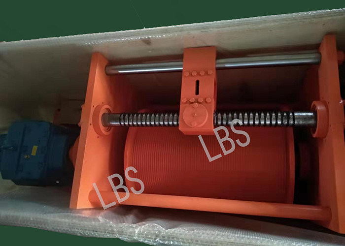 15T Single Drum Piling Winch Machine For Construction Electric