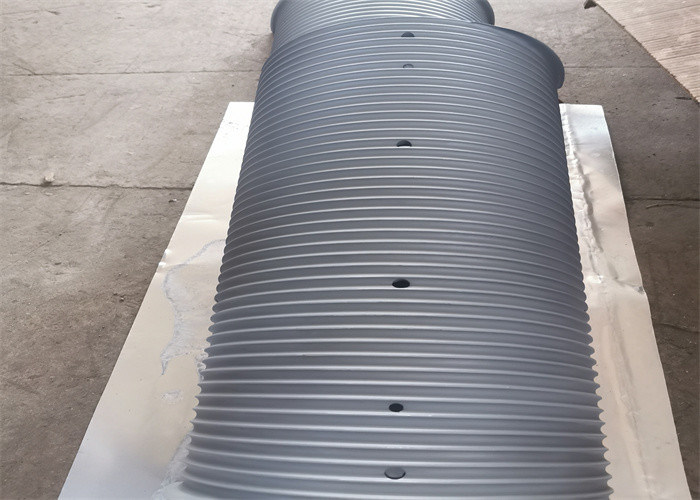 Customized Lebus Grooved Cable Drum Wire Rope Drum For Lifting ...
