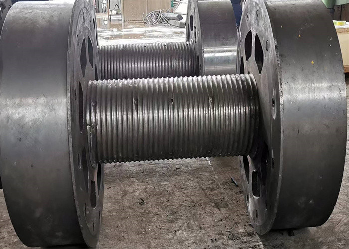 Lbs Drawworks Drilling Steel Material With Lebus Grooves For Workover Rig