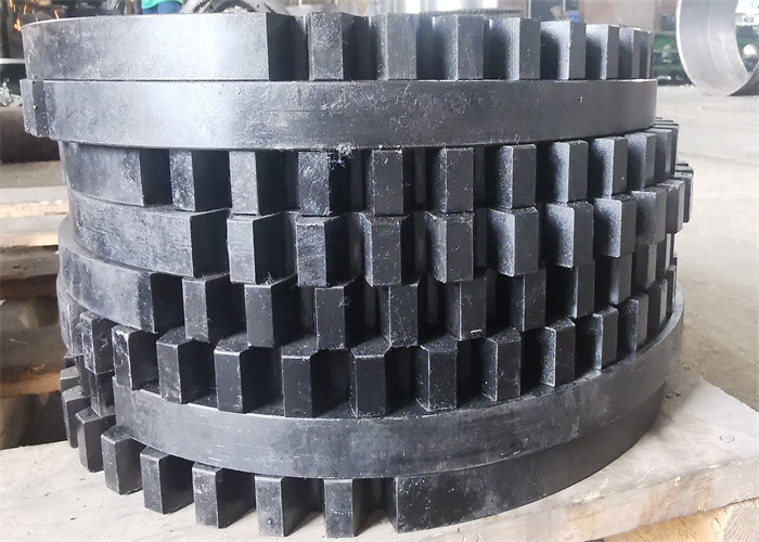 Large Diameter Nylon Plastic Injection Molded Spur Worm Gear