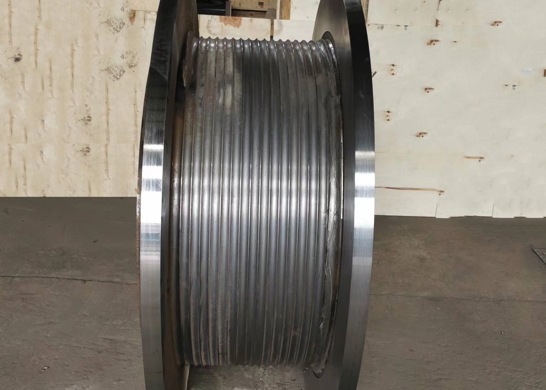 1000m Capacity Steel Rope LBS Grooved Drum For Lifting Winch