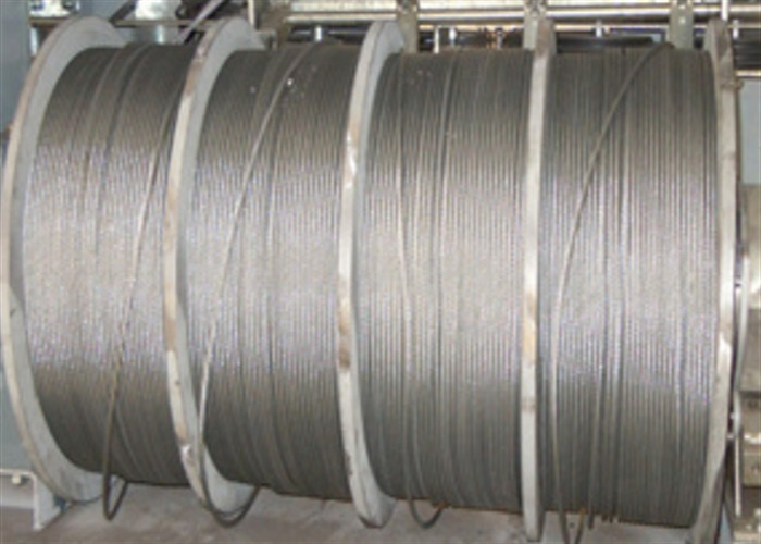 Oil Drilling Rig Grooved Winch Drum Multi Coil With Rope Guide