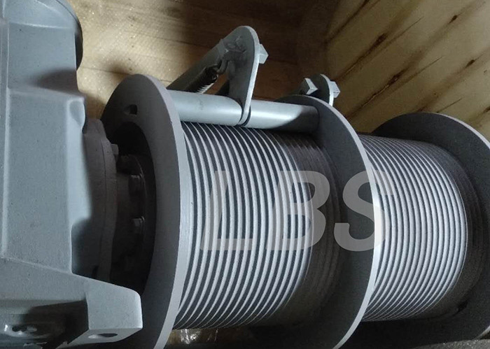 Steel Customized Grooved Cable Drum 760mm Diameter For Assembly Winch