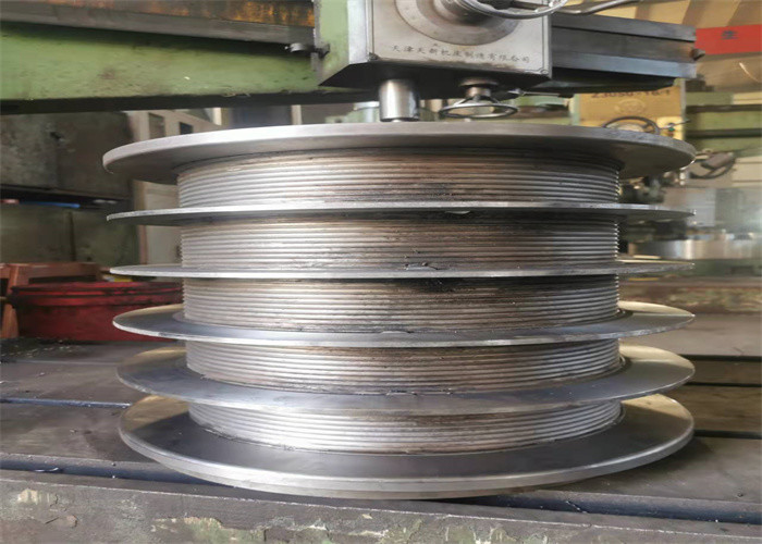 Multi Layer Winding Cable Winch Drum Wire Rope Multiple Lebus Grooved