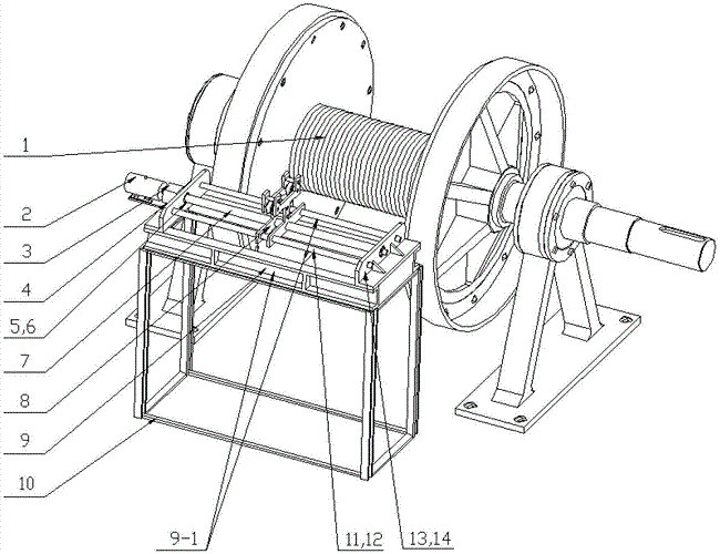 Lebus Grooved Cable Drum Multiple Winding Wire Rope Arrangement Orlderly