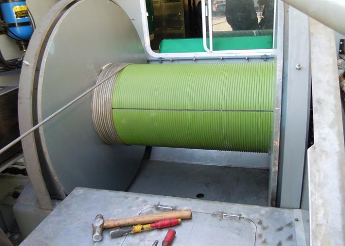 Multi Layer Lebus Groove Sleeve For Winding And Spooling Wire Rope Device