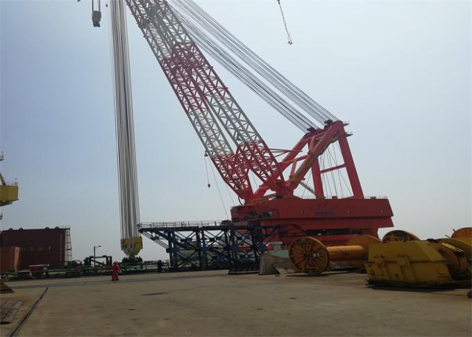 Carbon Steel Winch / Hoist Grooved Cable Drum For Tower Crane