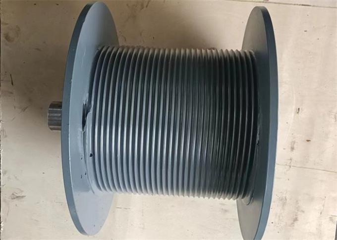 Q355D Cable Winch Drum, Customizable Lebus Groove Wire Rope Reel