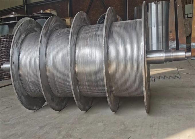 Quadruple Lebus Grooved Cable Winch Drum, Can Simultaneously Coil And ...