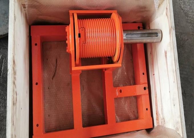 Lebus Grooved Hydraulic Crane Winch Drum For Winding Wire Rope