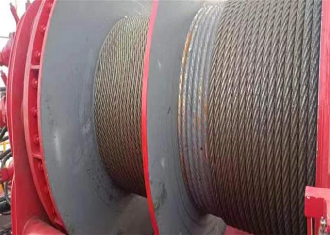 Offshore Platform Large Diameter Marine Winch Drum With Lebus Groove