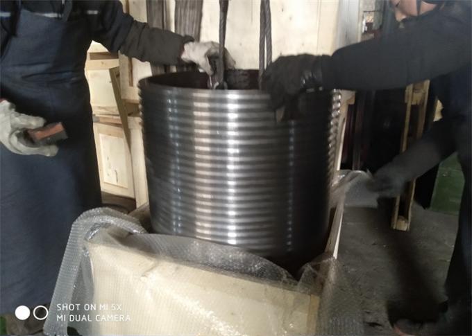 Split Grooved Casings Lebus Sleeve Welded Or Bolted To Winch Drum