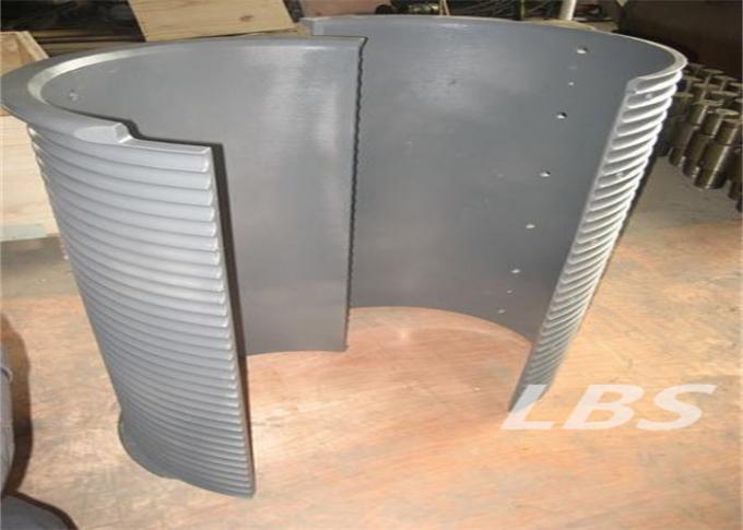 Split Half Alloy Steel Drum Sleeves With Lebus Grooving For Electirc Winch