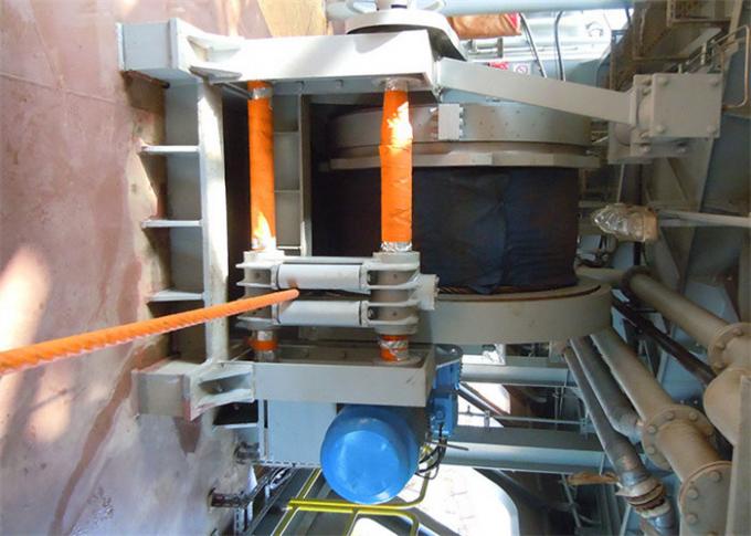 30Ton Double Drum Electric Wire Rope Winch Machine With Spooling Device