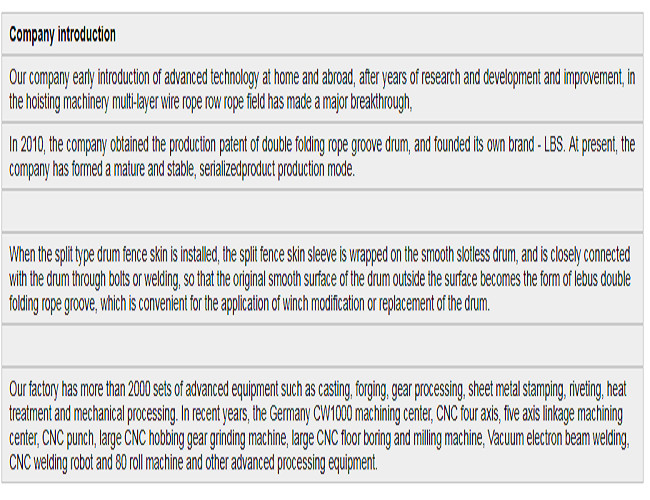Customizable Lebus Grooved Cable Winch Double Drum For Mooring Winch