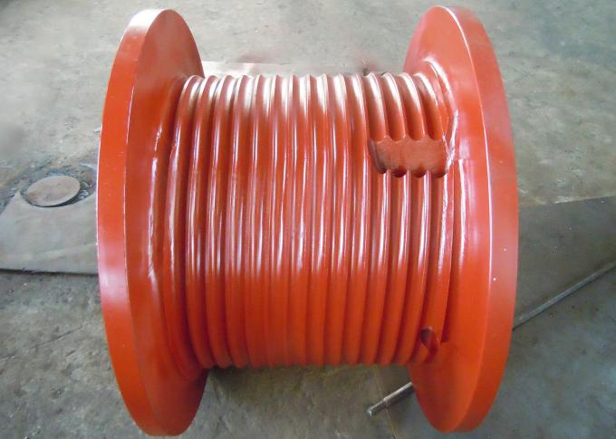 Customized Hydraulic Winch Hoist Crane Wire Rope Drum With Shaft ...