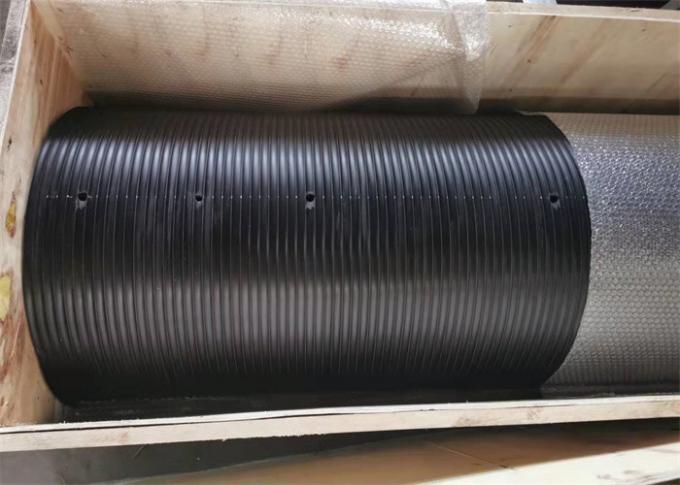 Multi Layer Lebus Groove Sleeve For Winding And Spooling Wire Rope Device