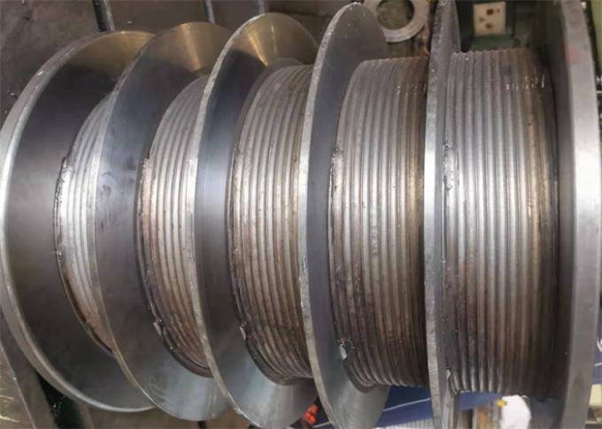 Multi Layer Winding Cable Winch Drum Wire Rope Multiple Lebus Grooved