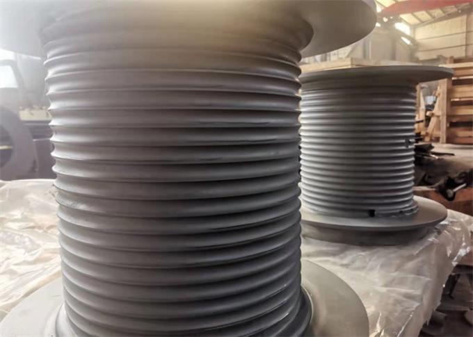 Lebus Grooved Cable Drum Multiple Winding Wire Rope Arrangement Orlderly